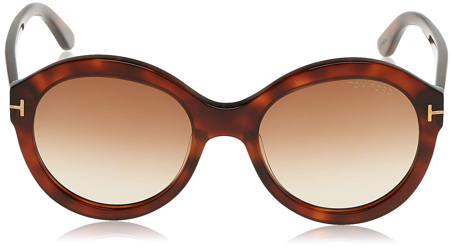 TOM FORD KELLY-02 0611 53F Blonde Havana /Brown Gradient Sunglasses Gafas de sol 53mm