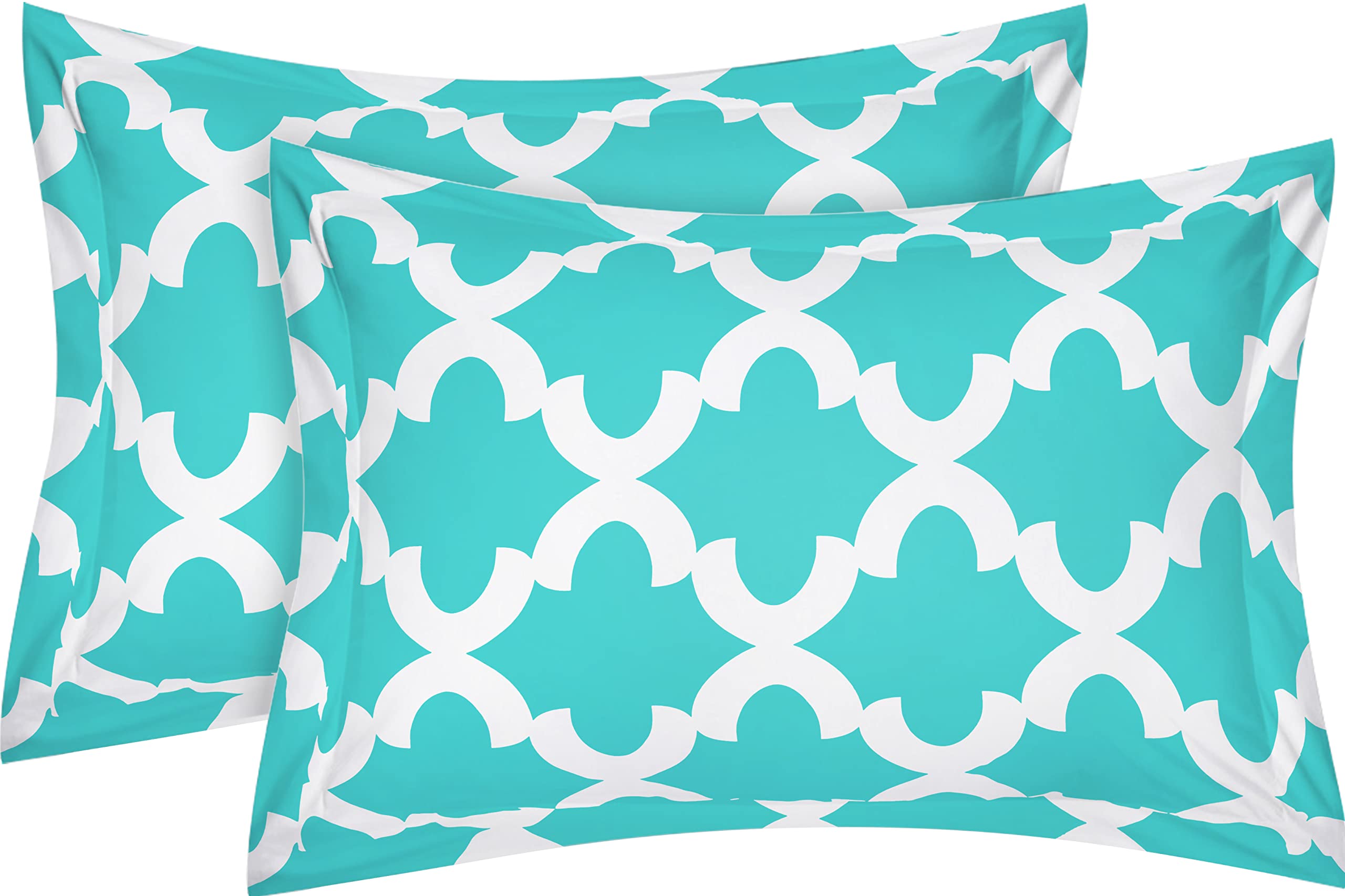 Utopia Bedding - Comforter Bedding Set with 2 Pillow Shams - 3 Pieces Bedding Comforter Sets - Down Alternative Comforter - Soft and Comfortable - Machine Washable, Quatrefoil Navy, Queen