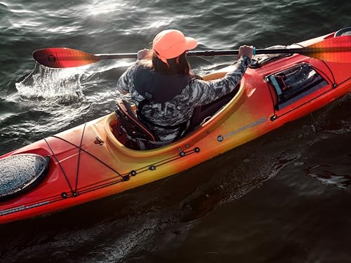 Wilderness Systems Tsunami 140 | Sit Inside Touring Kayak | Kayak with Rudder | 14' | Infinite Yellow