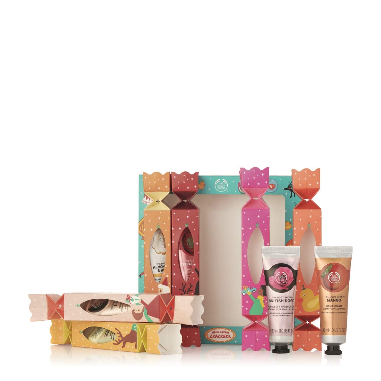 The Body Shop Hand Cream Gift Set, 6 Individually-Packed Moisturizing Hand Creams, Ready To Gift