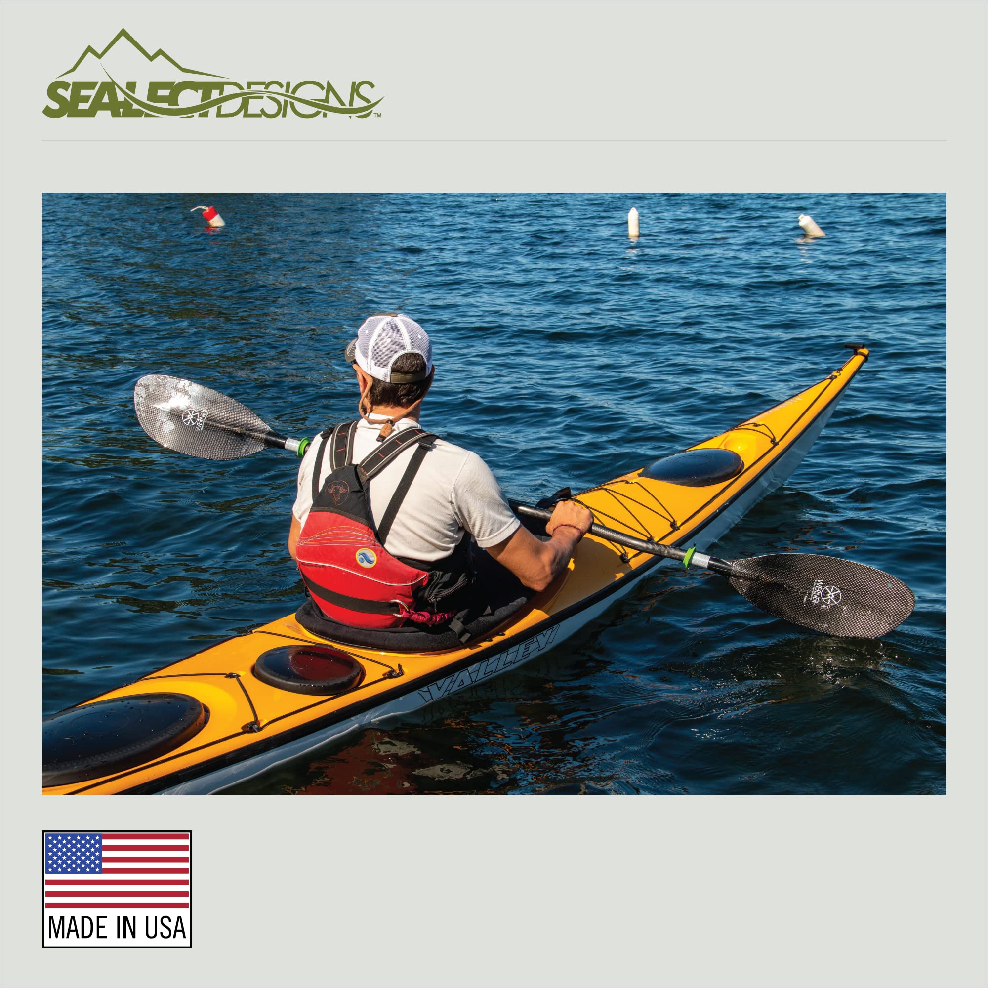 Sea-Lect Designs Performance Kayak Hatch Cover (VCP Oval)