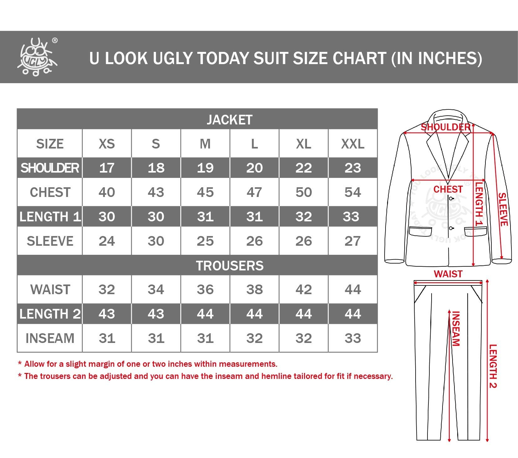 U LOOK UGLY TODAY Men's Party Suit Solid Color Prom Suit for Themed Party Events Clubbing Jacket with Tie Pants Fluorescent Orange-Large
