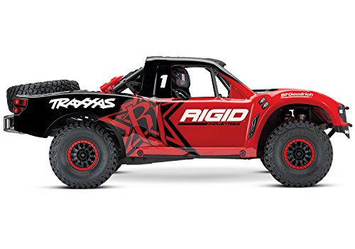 Traxxas Unlimited Desert Racer 4X4 RC Race Truck, Red