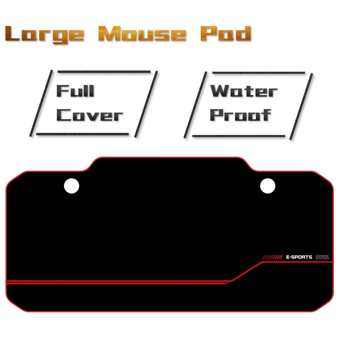 soges 55 inches Gaming Desk Computer Desk Computer Gamer Desk Pro Table Ergonomic PC Desk with USB Charger Cup Holder and XL Mouse Pad