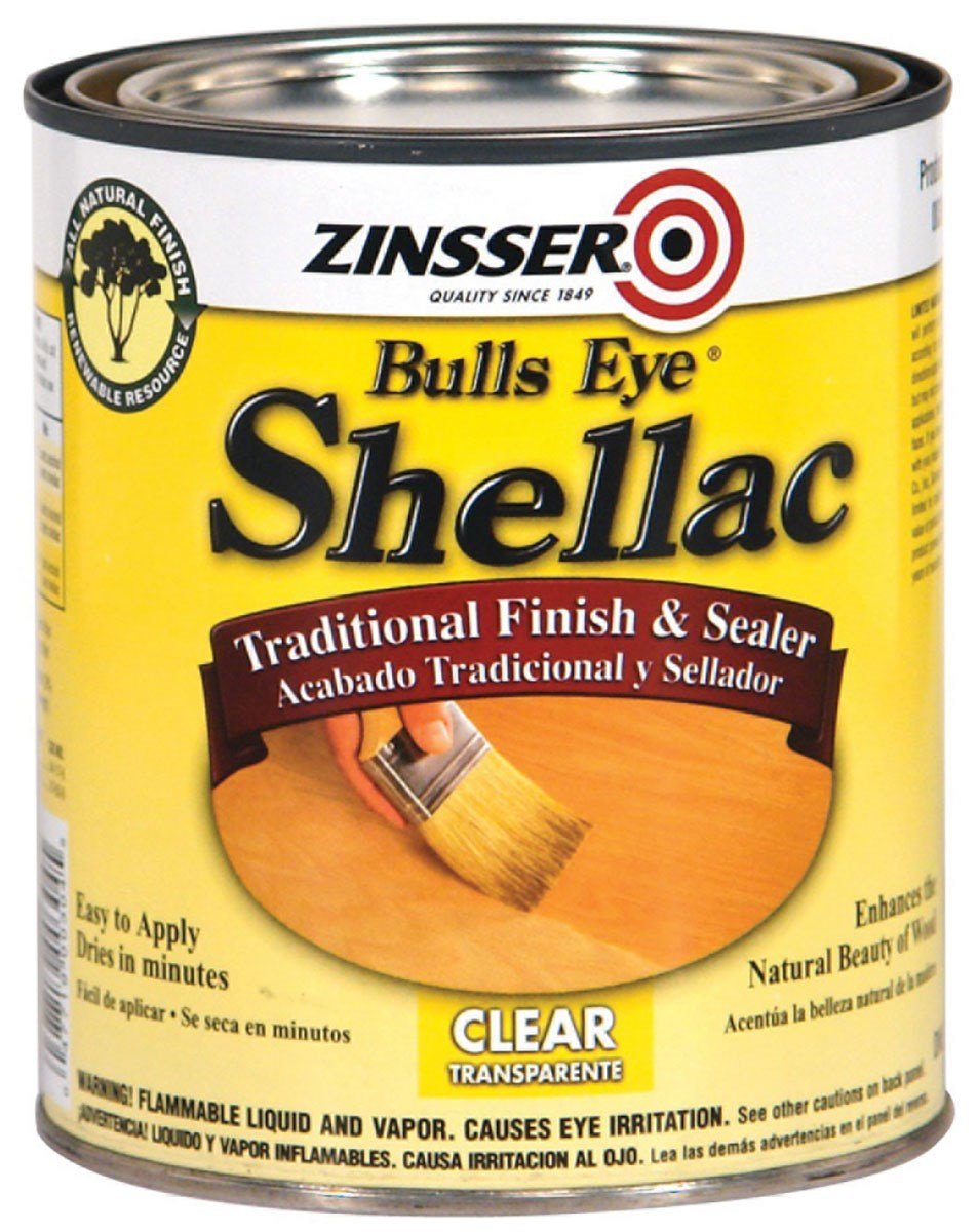 SEALER SHELLAC CLR 0.5PT