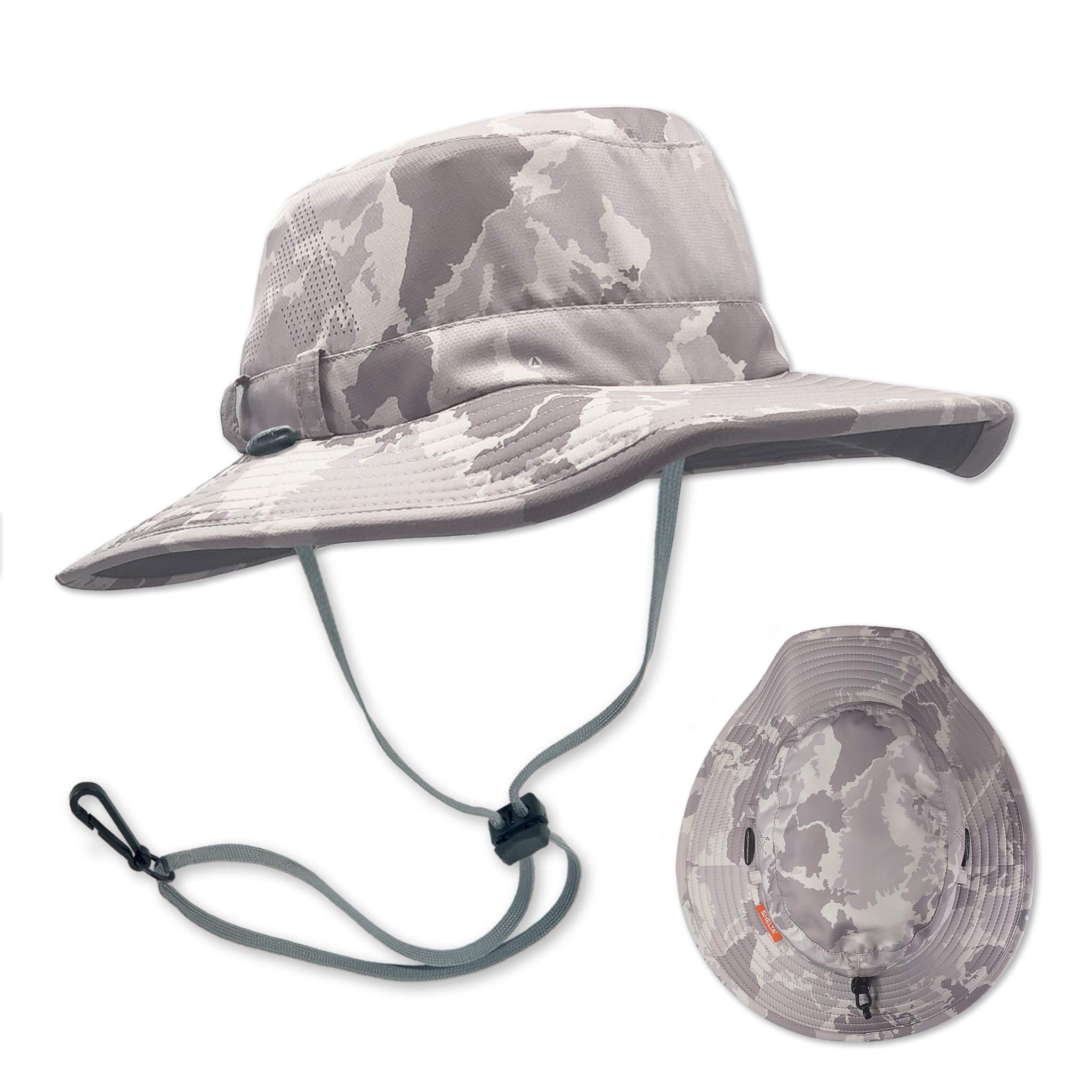 The Condor Performance Sun Hat (Light Silver, M/L)