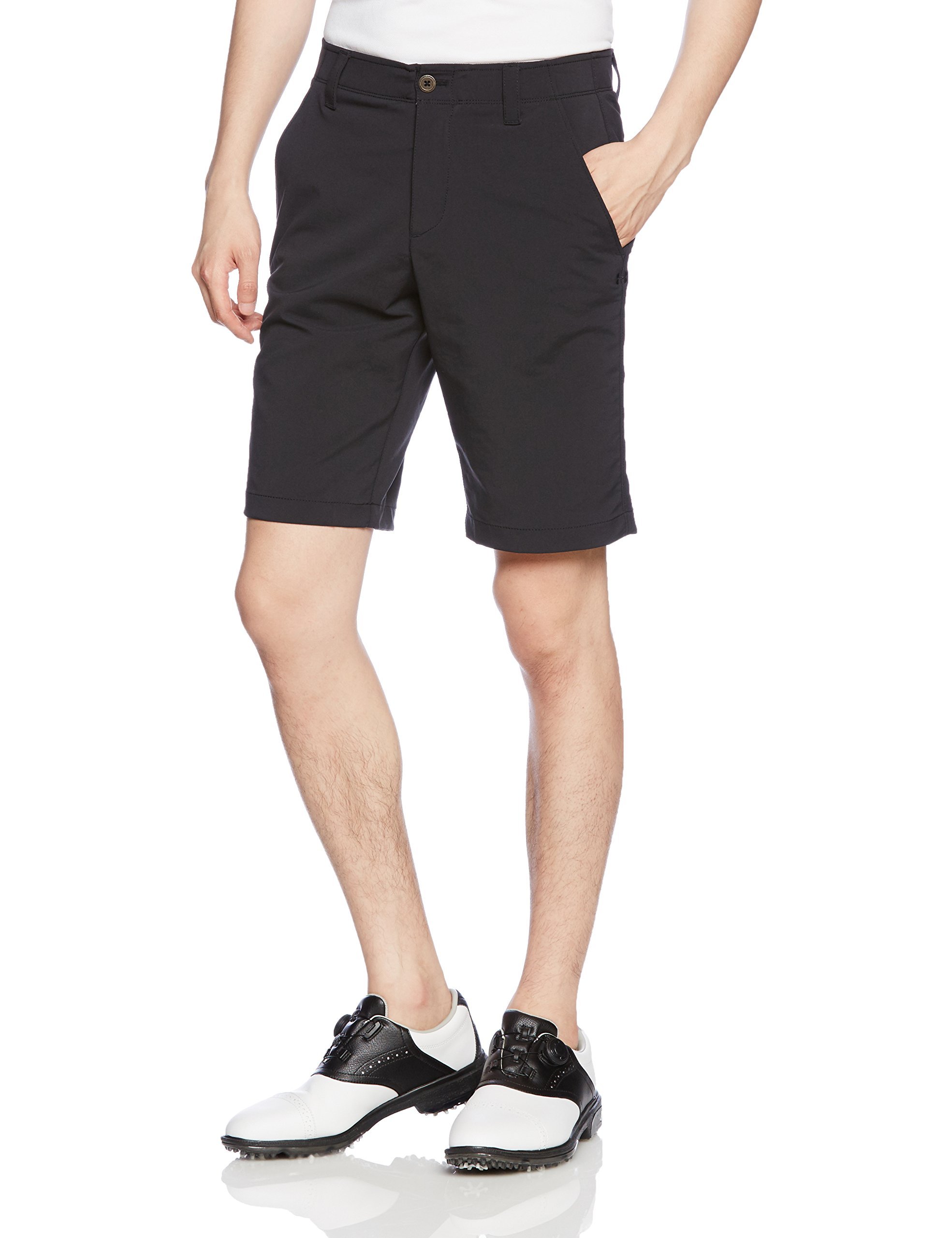 Under Armour Men's Match Play Shorts (38, Gray Stripe)