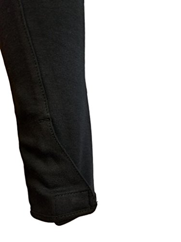 Shires Kids Essential Low Rise Pull On Jodhpurs Black 8