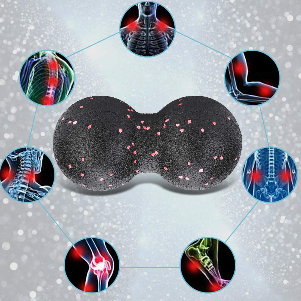 Yunnyp EPP Yoga Foam Wheel Massage Ball,Yoga Foam Roller Massage Ball Set Point Body Muscle Stress Relief Tool