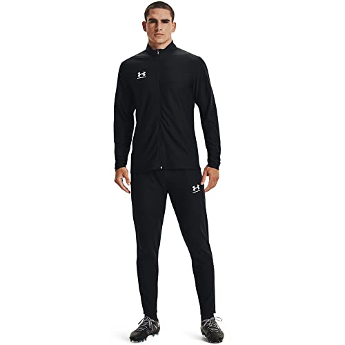 Under Armour Men's Challenger Tracksuit, Black (001)/White, Small