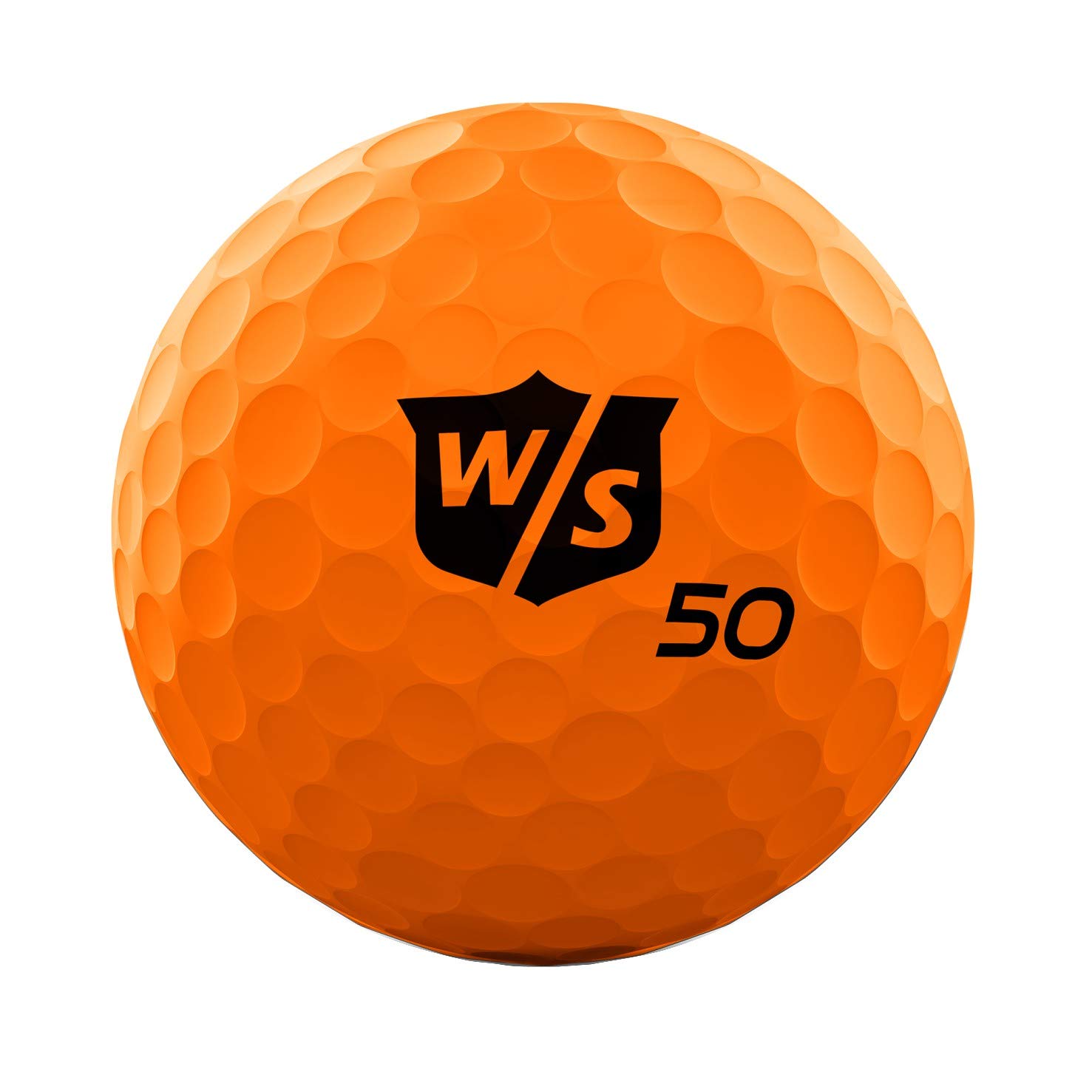 WILSON Staff Fifty Elite Golf Ball, Orange