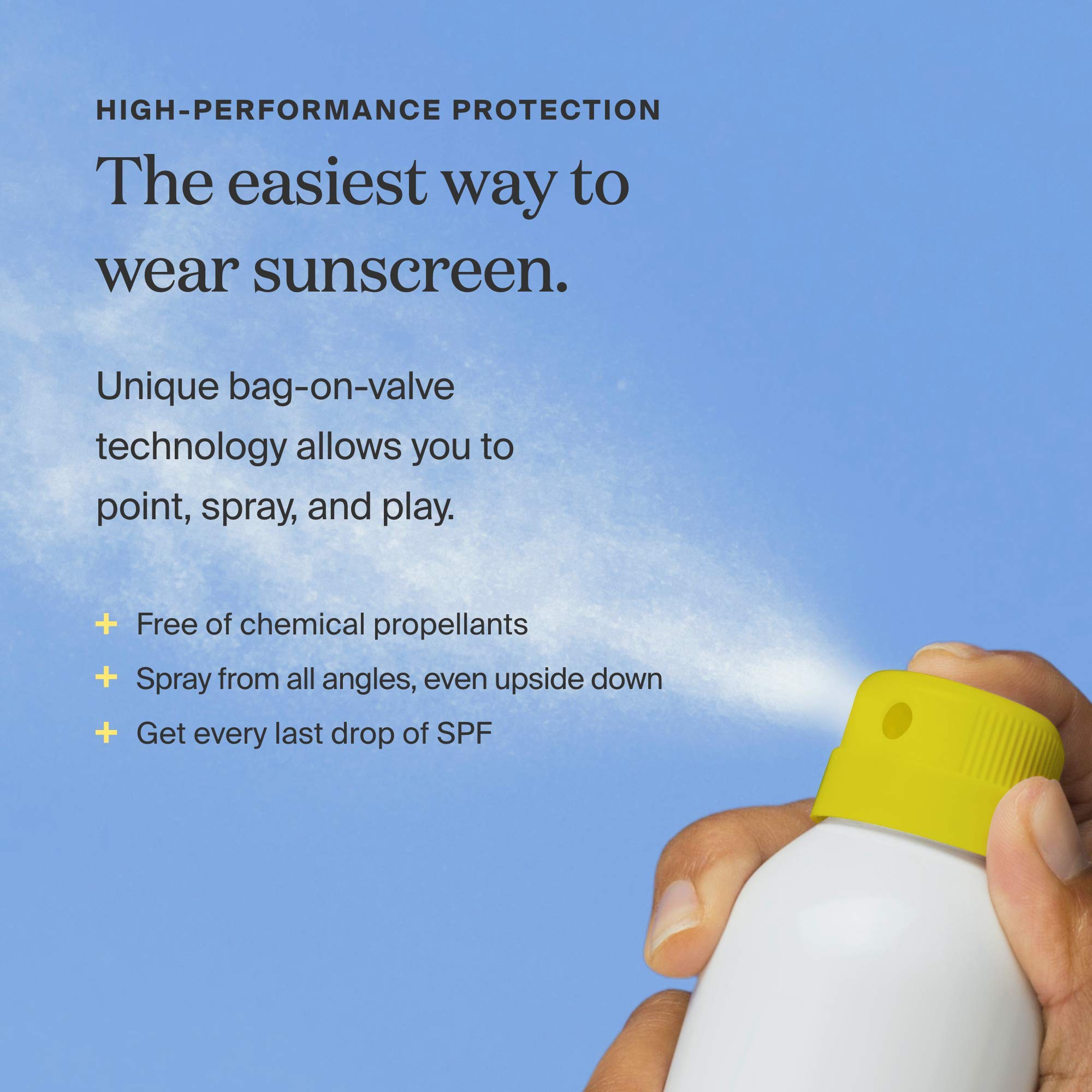 Supergoop! PLAY SPF 50 Antioxidant-Infused Body Mist w/ Vitamin C, 6 fl oz - Broad Spectrum Sunscreen Spray - Full Coverage Body Sunscreen for Sensitive Skin - Athlete-Trusted, Great for Active Days