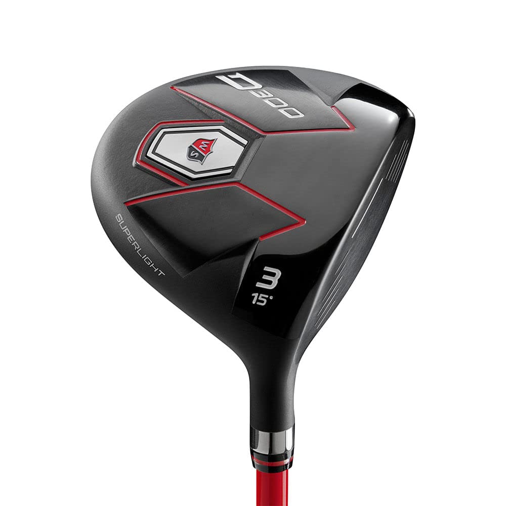 Wilson Men's D300 Sl Fairway Ust Superlight Graphite 5 Regular Right 18.0