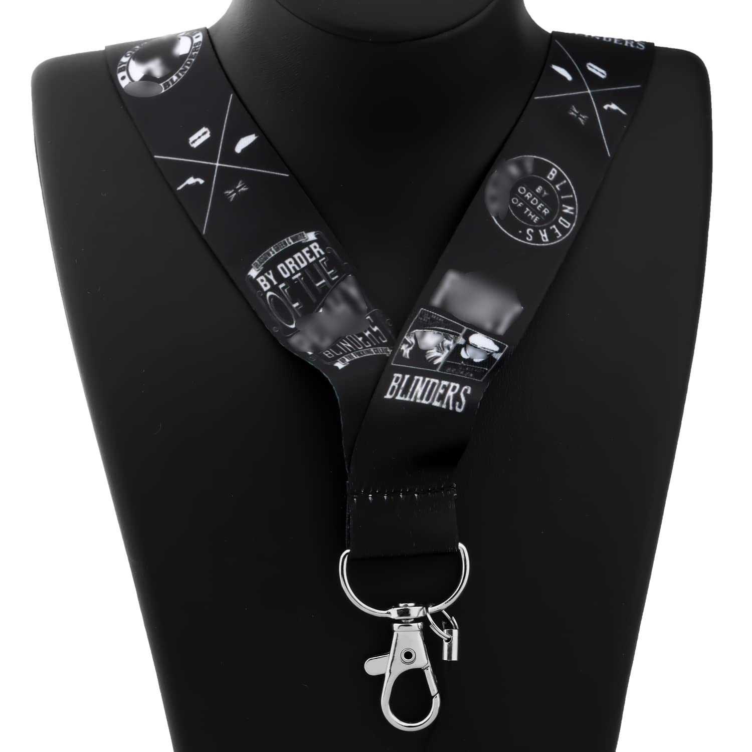 WSNANG Blinders Inspired Gift Blinders ID Card Holder Keychain Blinders TV Show Fans Gift (Blinders Black ID)