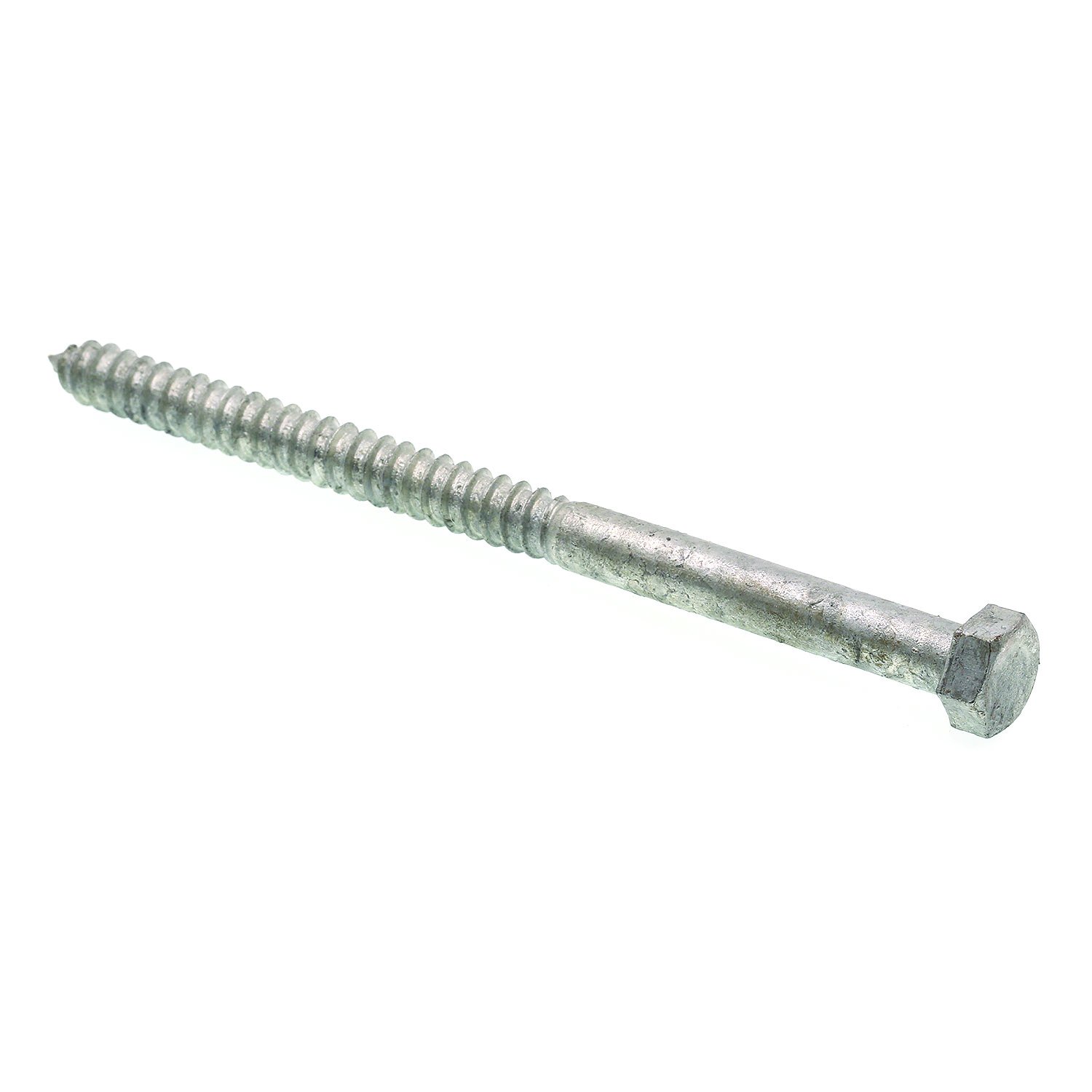 Prime-Line 9057246 Hex Lag Screws, 1/2 In. X 8 In., A307 Grade A Hot Dip Galvanized Steel (25 Pack)