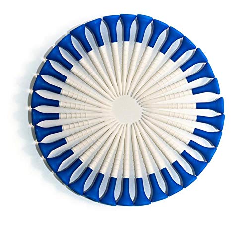 THF Depth Mark Plastic Golf tess with Wide Soft Rubber Cover 3 1/4 83mm Pack of 50 Almost Unbreakable