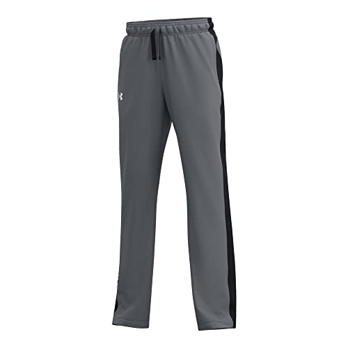 Under Armour Boys Brawler 2.0 Pants , Pitch Gray (012)/White , Large