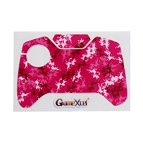Skins Stickers for Xbox One Games Controller - Custom Orginal Xbox 1 Remote Controller Wired Wireless Protective Decals Covers - High Gloss Protector Accessories - Digicamo Pink