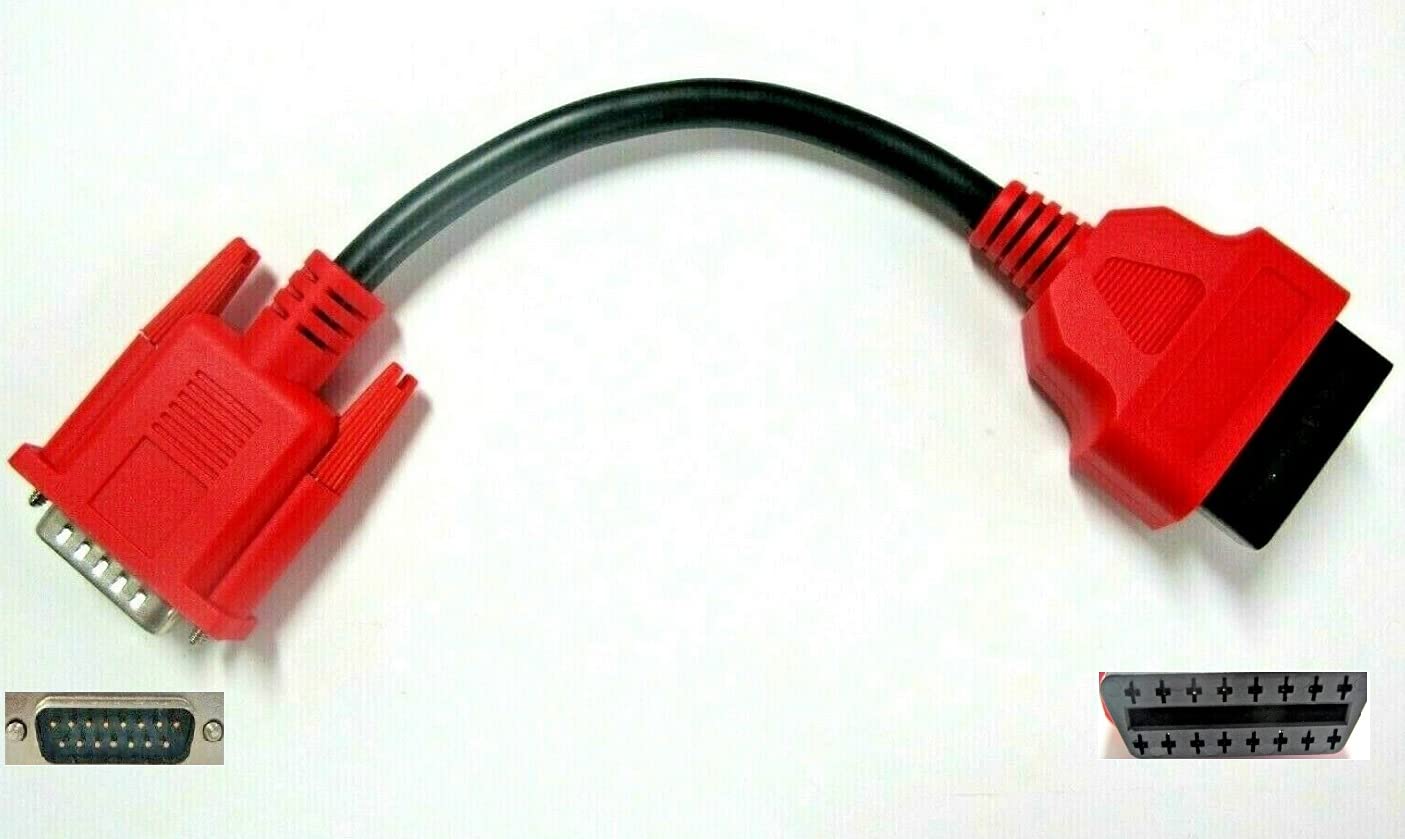 Xpertx Solutions Replacement OBD2 to OBD1 DA-5 Cable Converter Adapter Compatible with Snap-on Newer scanners and OBD1 adapters - Aftermarket Replacement
