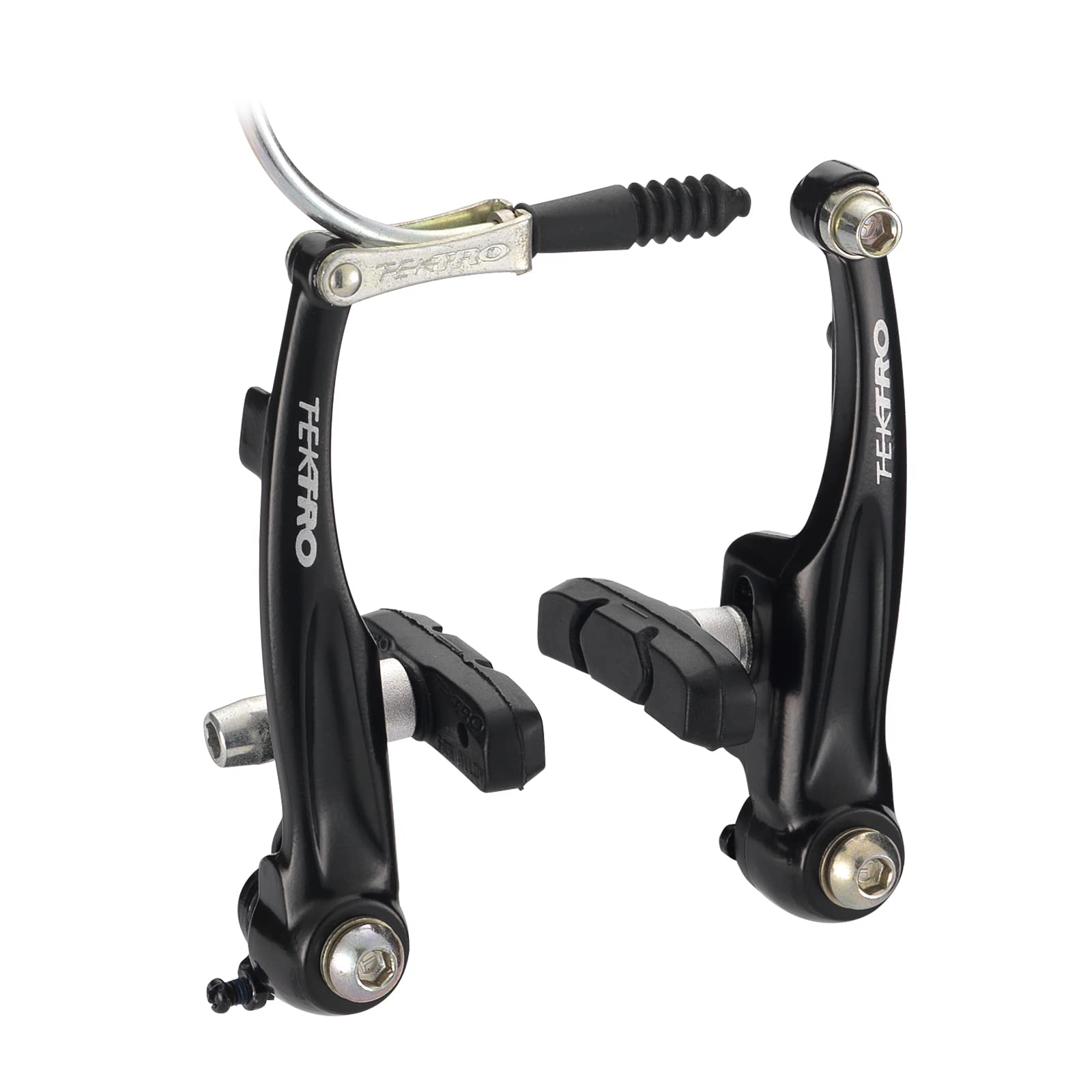 Tektro New 837AL Linear Pull V-Brake Bike MTB Hybrid/Black (Set (Front+Rear))