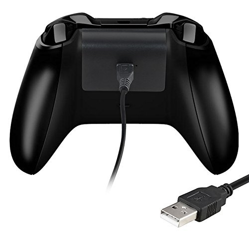 WantMall USB Rechargeable Play Cable Charge Battery Charger Kit for Xbox ONE Controller