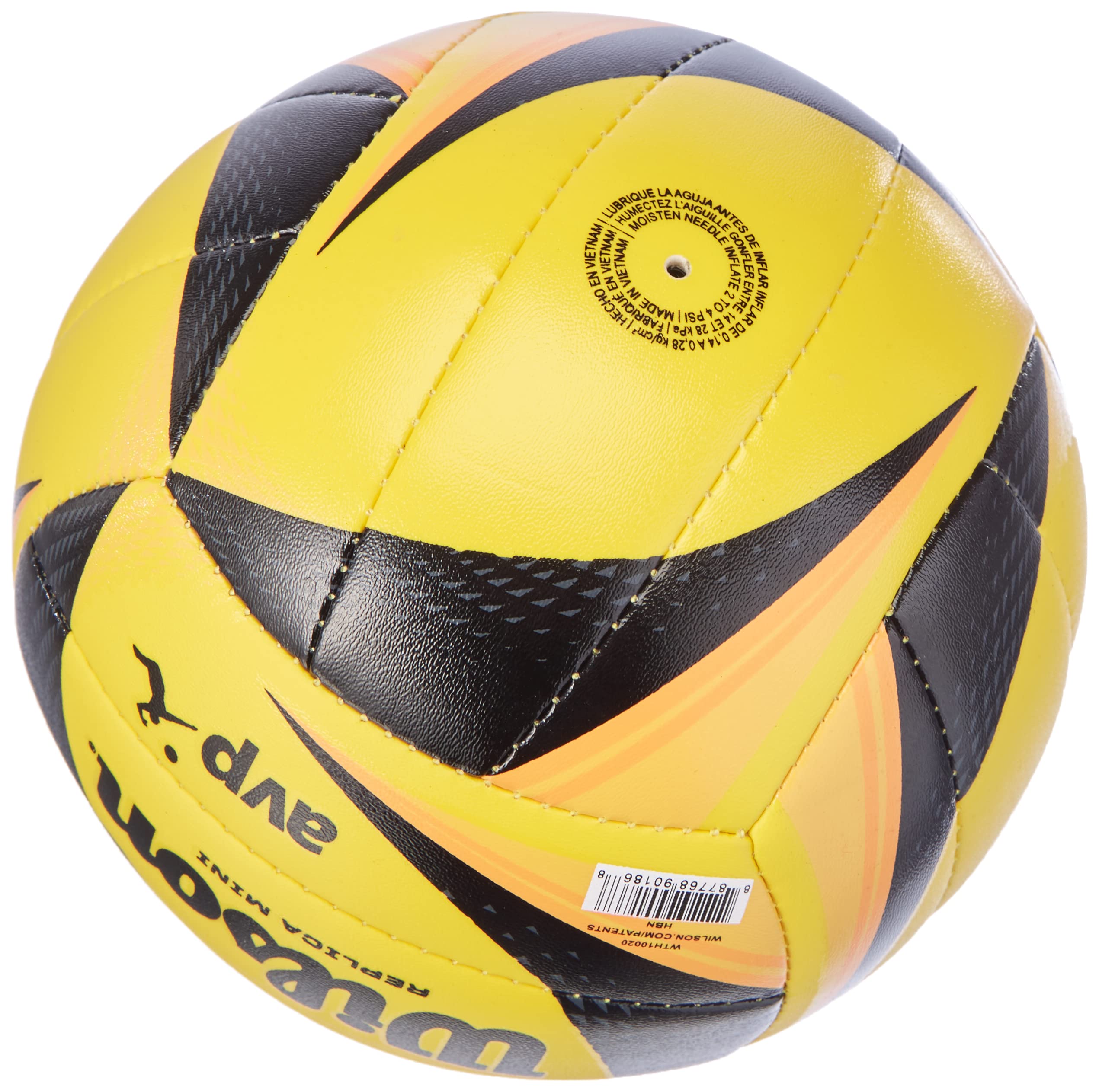Wilson OPTX AVP Volleyball Replica Mini - Yellow