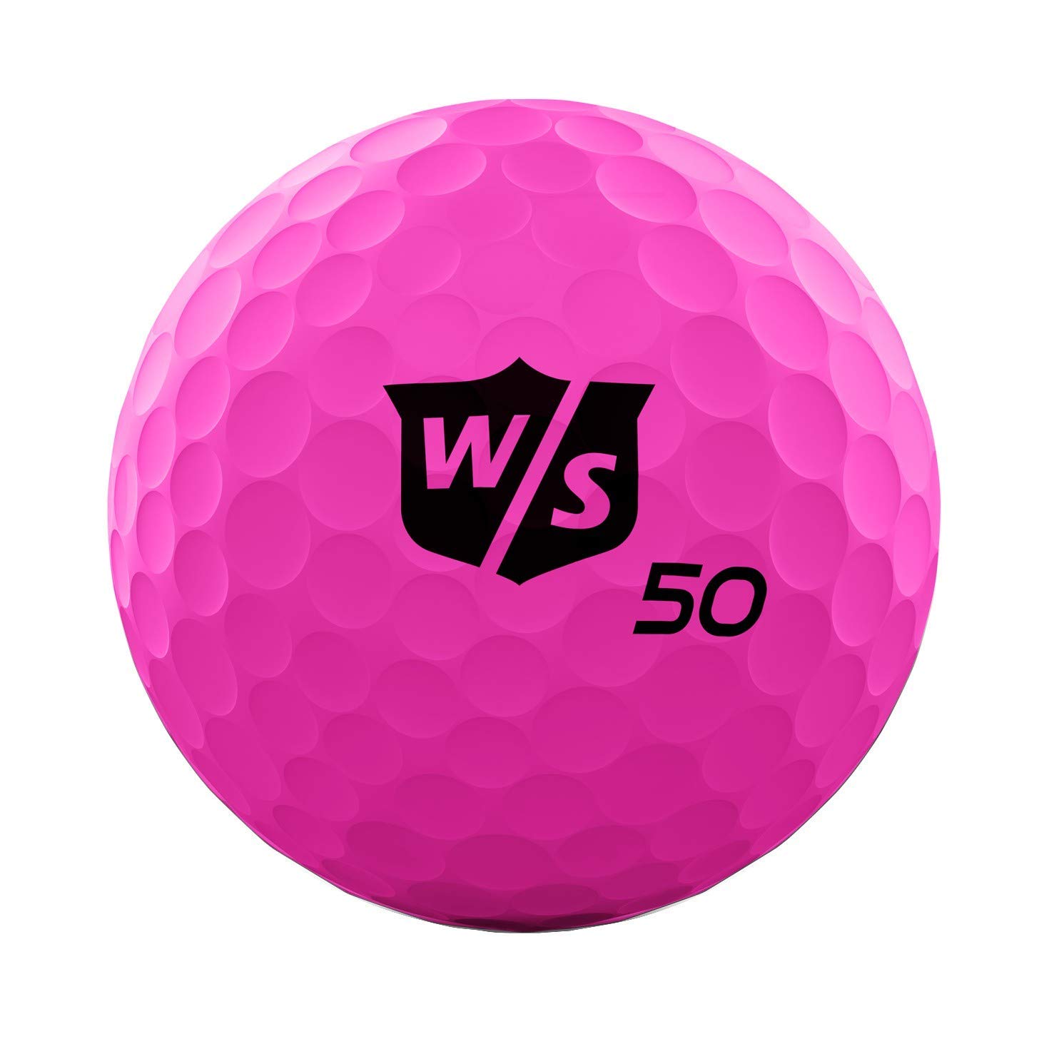 WILSON Staff Fifty Elite Golf Ball, Pink