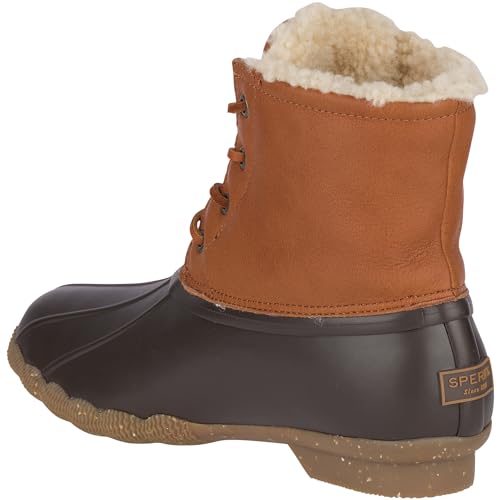 Sperry Womens Saltwater Winter Lux Boots, Tan, 11