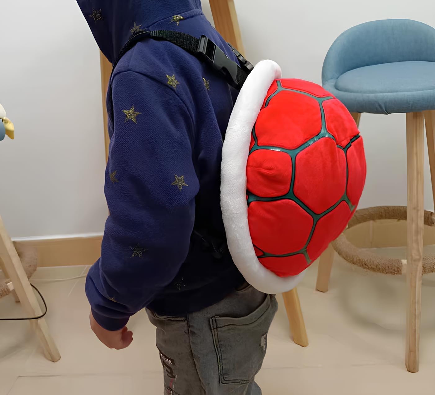 ZHYPFF Turtle Backpack Turtle Shell Backpack Cosplay Clothing Accessories Props Soft Plush Cartoon Toy 11.4 inches