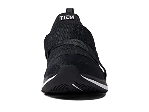 TIEM Latus - Jet Black - Studio Fitness Cross-Training Sneaker (Women's Size 8)