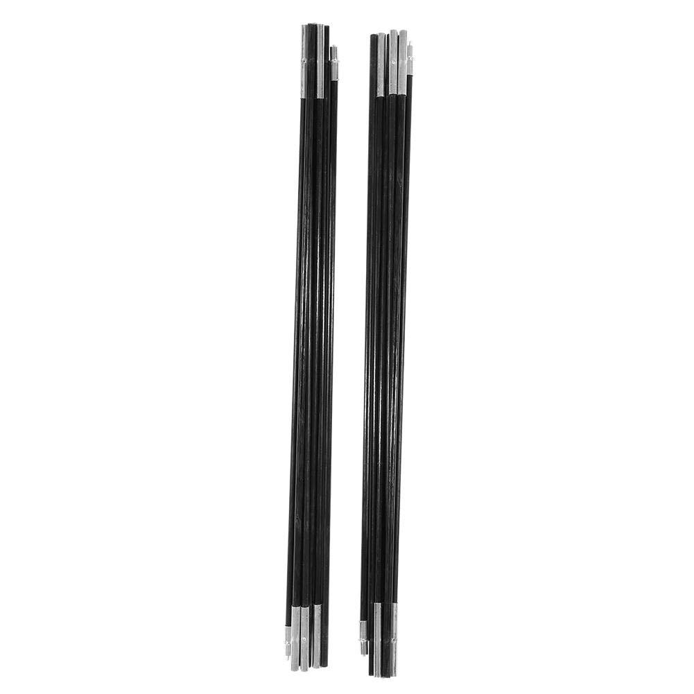 Tent Pole,Fiberglass Camping Tent Pole Bars Outdoor Support Rods Awning Frames Kit
