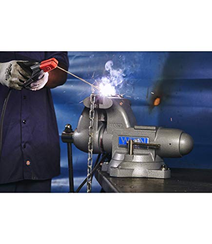 Wilton Tradesman Bench Vise, 6-1/2" Jaw Width, 6" Max Jaw Opening, 4" Throat (Model 1765)