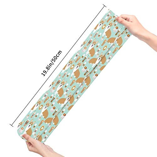 VGJNFDZC Corgis Coffee Mint Latte Cute Cafe Coffee Cute Mint Cafe Latte Compression Socks for Women and Men 10-20 mmHg Support for Running,Nursing,Athletic,Travel