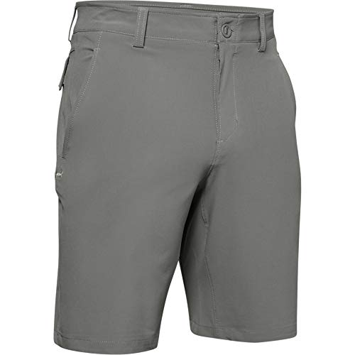 Under Armour Men's Mantra Shorts, Gravity Green (388)/Summit White, 30