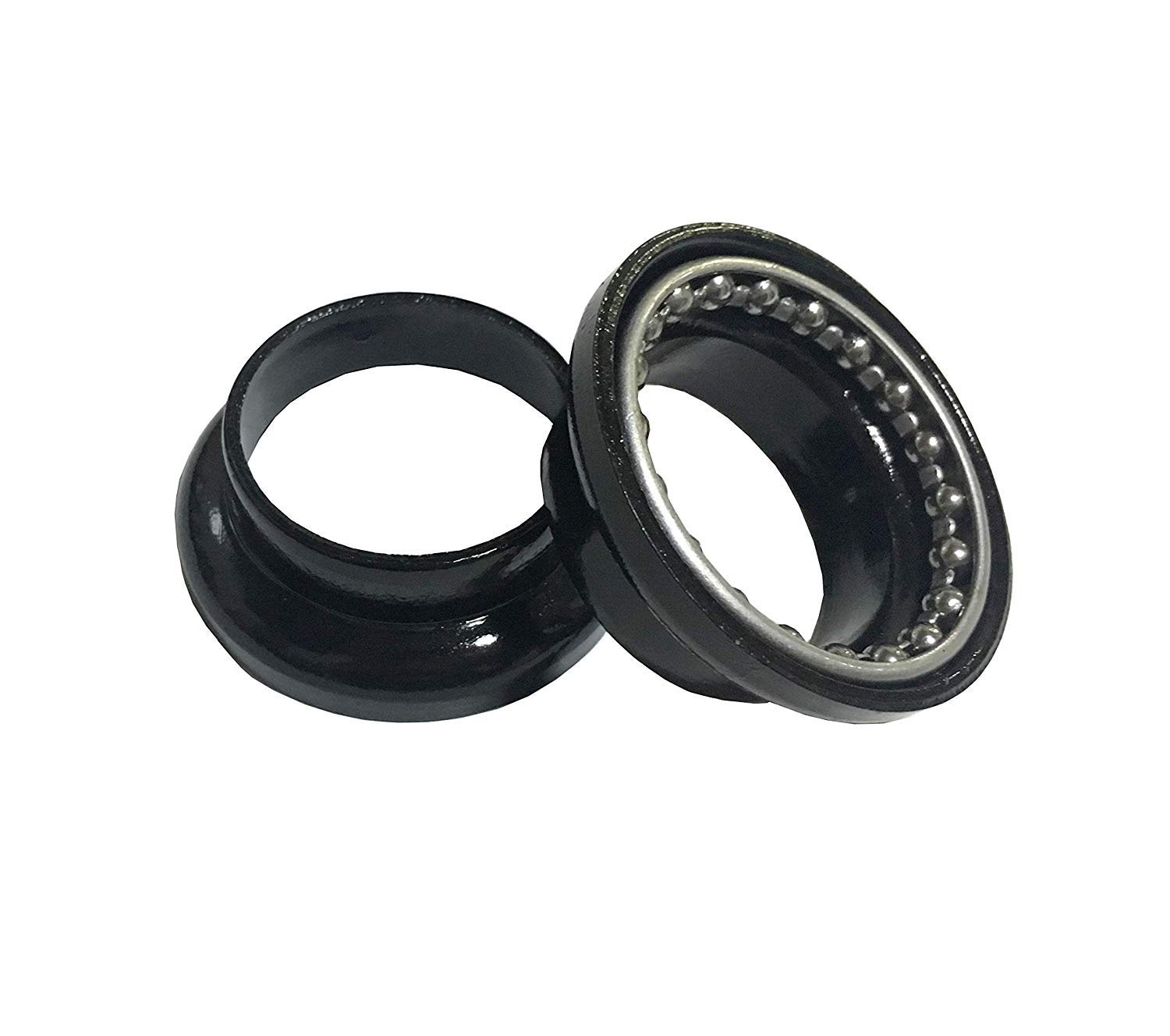 YOU+ 34mm Heavy Duty Headset Top Cap Bearings, Threadless Stem Tapered Sealed BMX Bearing Nuts for Mountain MTB Bike