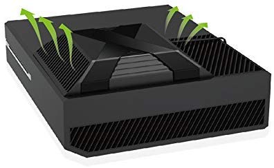 Xbox One Fan Cooling Fan, DoinMaster Professional USB Powered 35℃ Auto-sensing External Cooling Fan for Xbox One Console