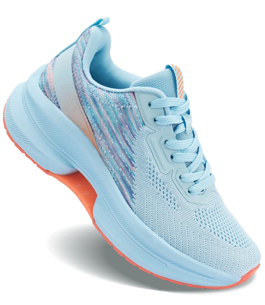 WONESION Women Athletic Running Shoes Non Slip Gym Workout Jogging Sneakers
