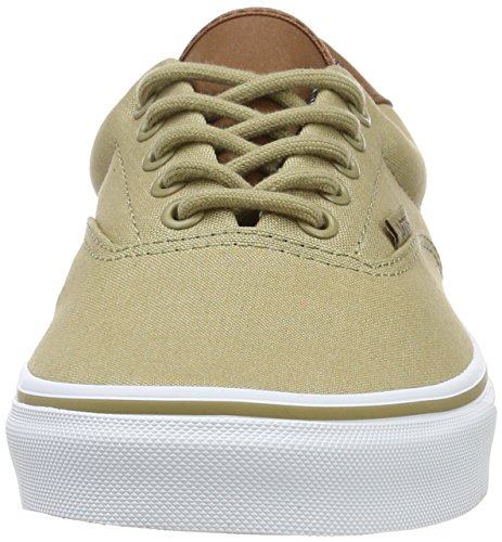 Vans ERA 59 (C&L) Khaki/Material Mix Skateboard Shoes-Men 11.5, Women 13