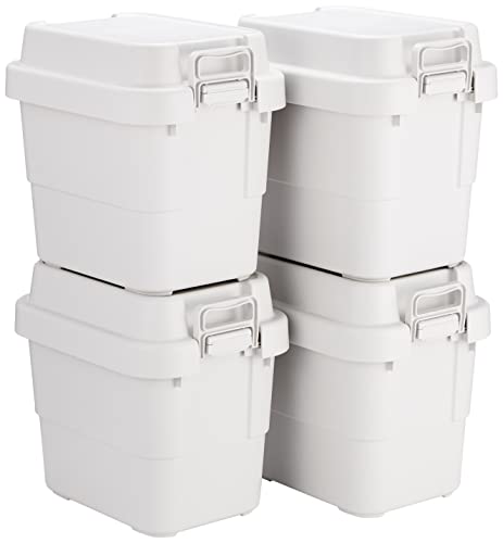 無印良品 MUJI 44620816 Sturdy Polypropylene Storage Box, Mini, 5.8 gal (22 L), Approx. Width 15.6 x Depth 11.6 x Height 14.6 inches (39.5 x 29.5 x 37 cm)