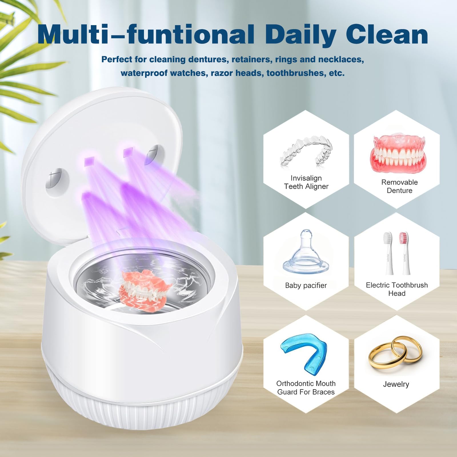 Ultrasonic Retainer Cleaner 211