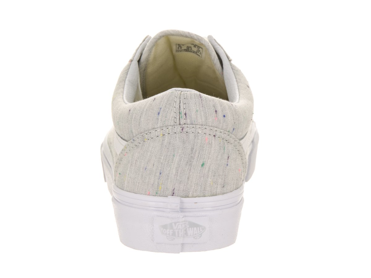 Vans Old Skool (Speckle Jersey) Grey Fashion Sneaker Women's Shoes (5.5)