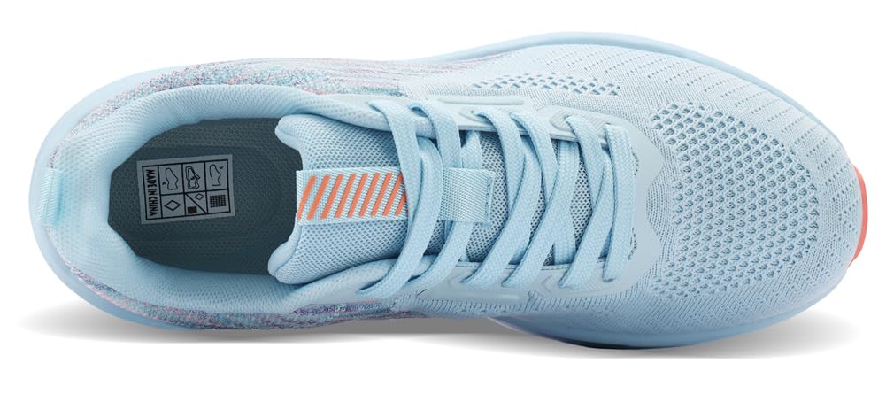 WONESION Women Athletic Running Shoes Non Slip Gym Workout Jogging Sneakers