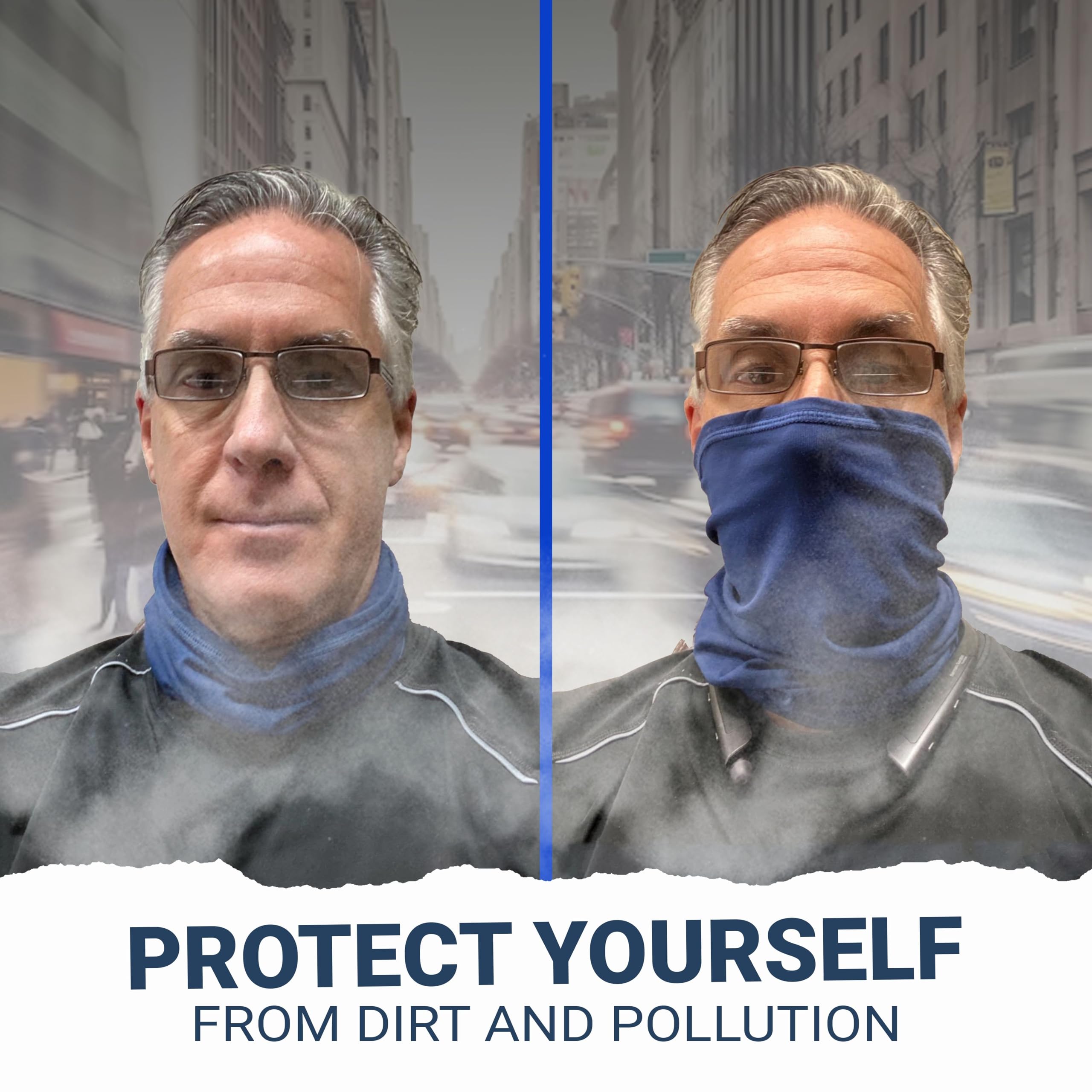 WindRider UPF 50+ Sun Protection Neck Gaiter for Fishing, Biking, Skiing: Elevate Your Outdoor Experience with SunShield Pro