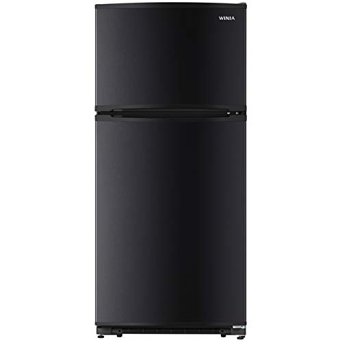 Winia WTE18HSSMD 18 Cu. Ft. Top Mount Refrigerator With Factory Installed Ice Maker - Fingerprint Resistant Metallic Finish