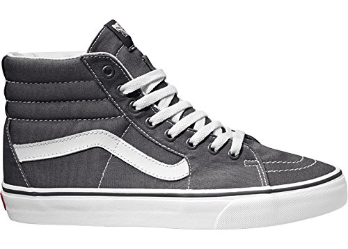 Vans SK8-Hi¿ (Canvas) Asphalt/True White Men's 4, Women's 5.5 Medium