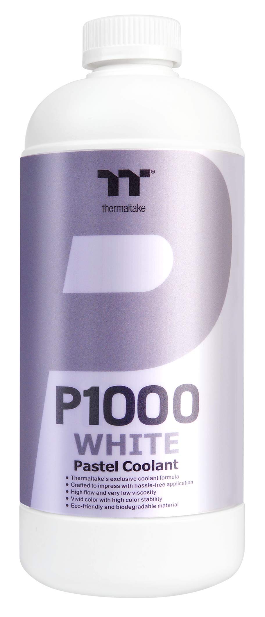 Thermaltake P1000 1000ml New Formula White Pastel Water Cooling Solution Anti-Corrosion Anti-Freeze Minimize Airlock CL-W246-OS00WT-A
