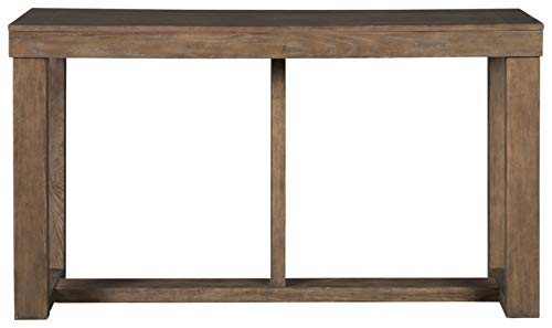 Signature Design by Ashley Cariton Contemporary Sofa Console Table, Grayish Brown