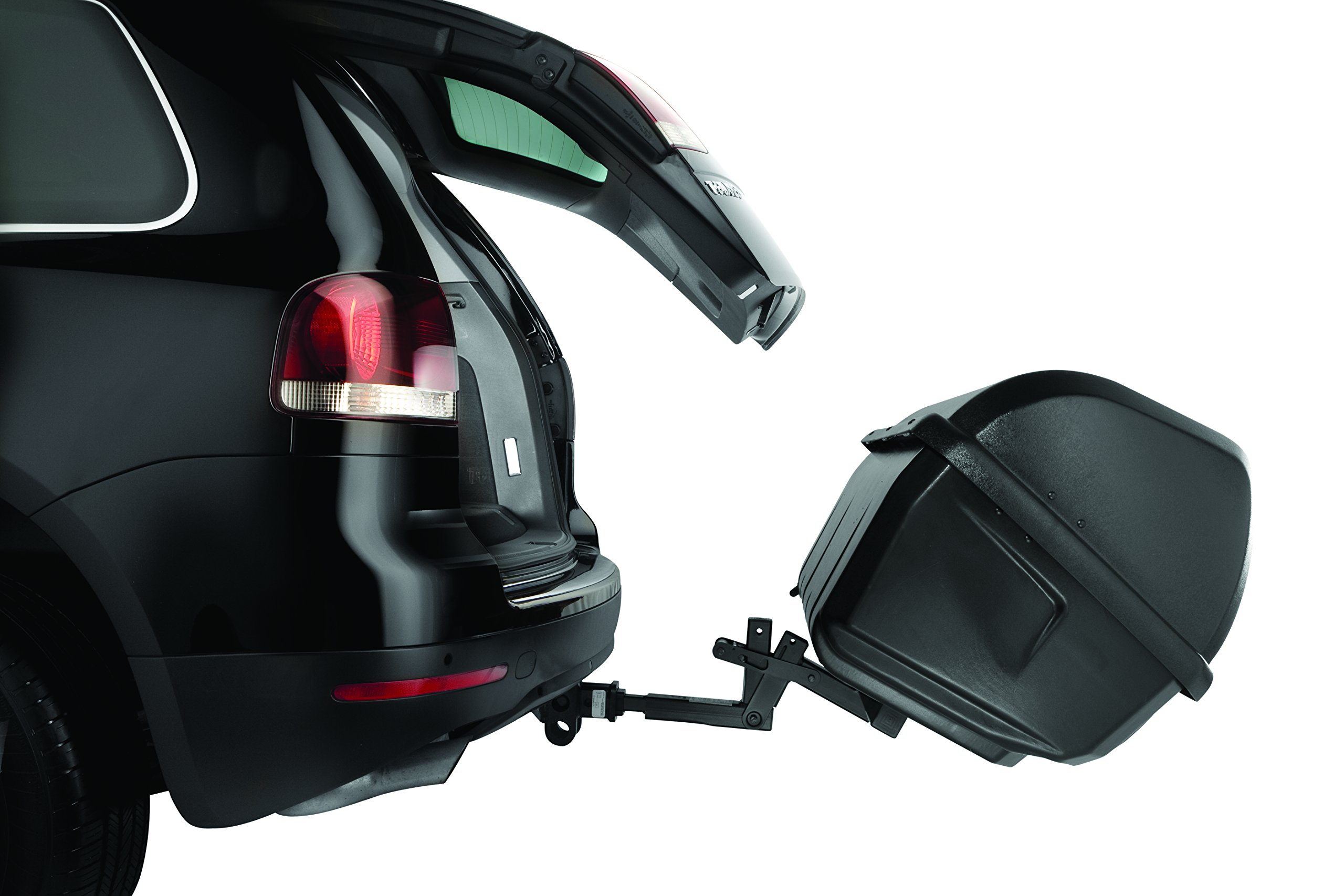 Thule Transporter Combi Hitch-Mount Cargo Box, Black, 50.5 x 23.5 x 24.5 in