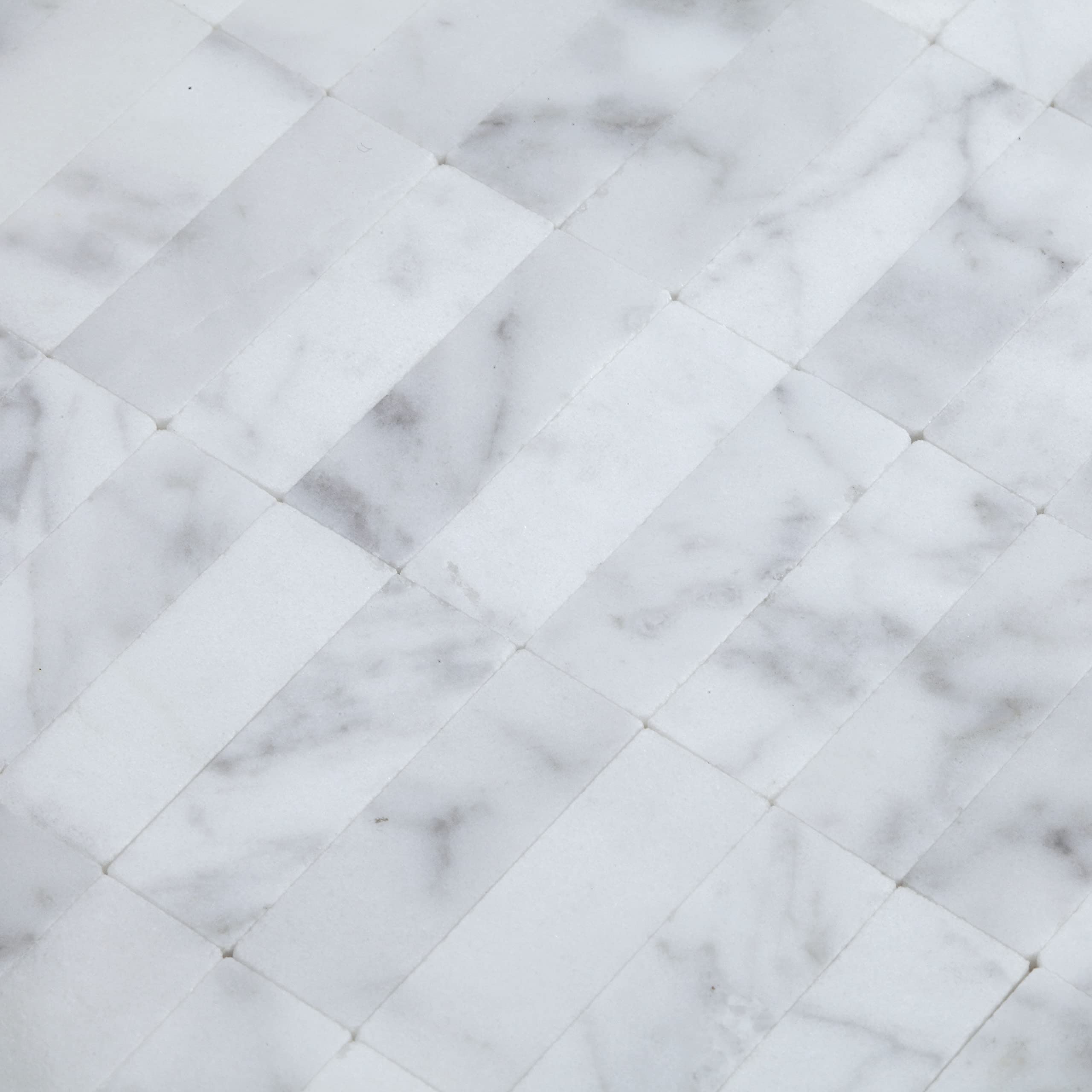 SpeedTiles FREEZY Timeless Natural Stone Tiles - Modern Peel & Stick Marble Tiles for Kitchen Backsplash, Fireplace, Interior Wall - 3X Faster Installation with No Mortar, No Grout - Sample