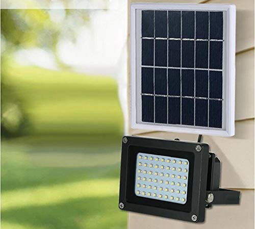 WYZBD Solar LED floodlight Waterproof Outdoor Garden Lights Home Lighting,Warm White,2200mah